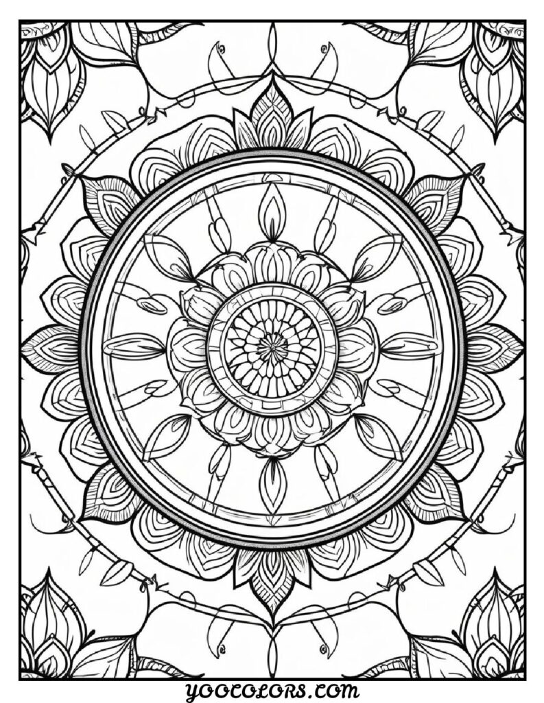 26 Free Printable Mandala Coloring Pages-Art And Mindfulness