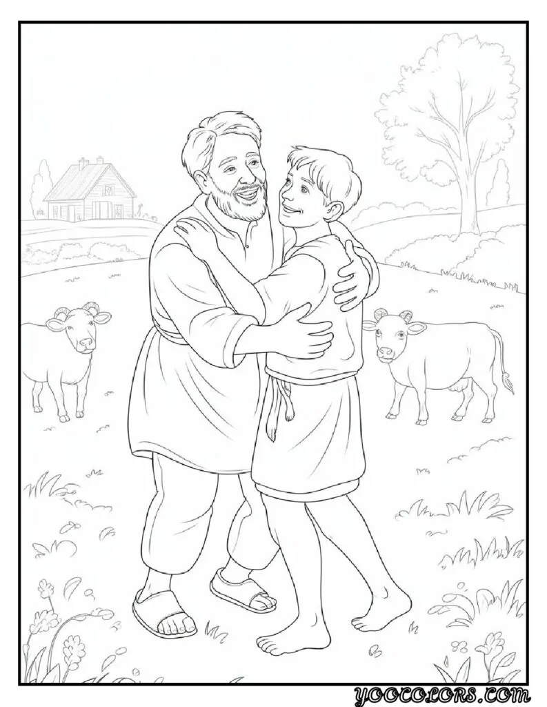 20 Christian Coloring Pages For Kids Free Printable PDF