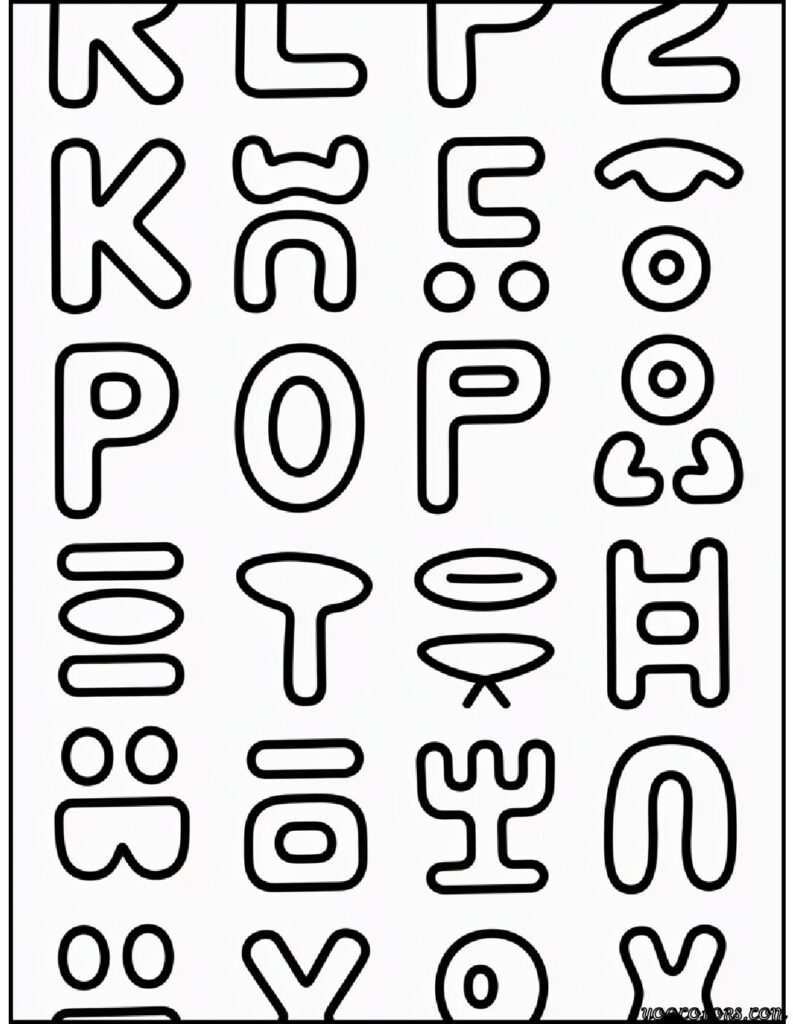 12 Egyptian Coloring Pages - Free Printable PDF