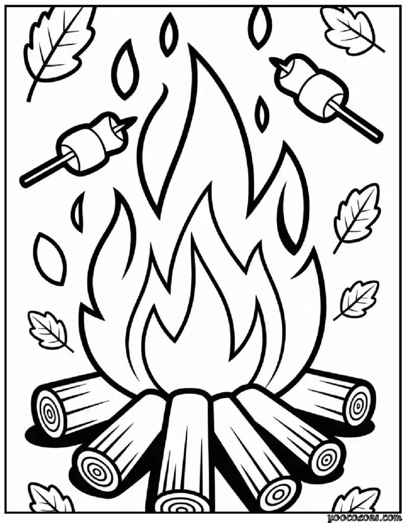 10+ Fall Coloring Pages For Kids | Free Printable Autumn Fun