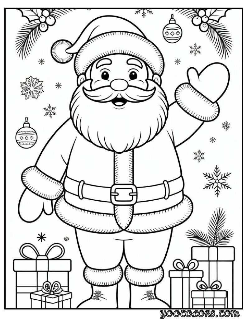 20 Merry Christmas Coloring Pages Best PDF Printable