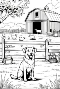 Top 20 Farm Animal Coloring Pages Free Printable PDF