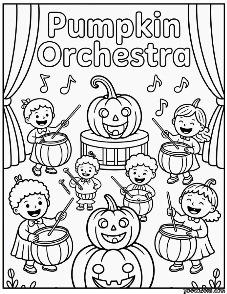 10 Halloween Coloring Pages Pumpkin | Free Printables & Crafts