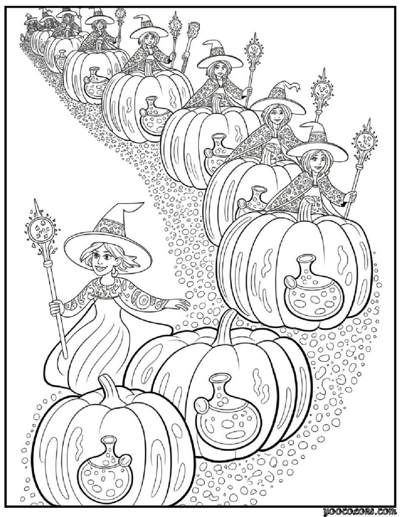 10 Halloween Coloring Pages Pumpkin | Free Printables & Crafts