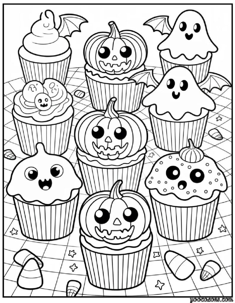 10 Halloween Coloring Pages For Preschool – Free & Printable
