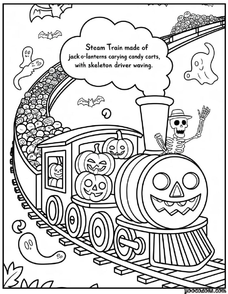10 Halloween Coloring Sheets Free – Fun Printable Activities