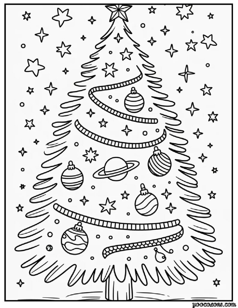 Christmas Coloring Pages Printable – Free & Fun Holiday PDFs