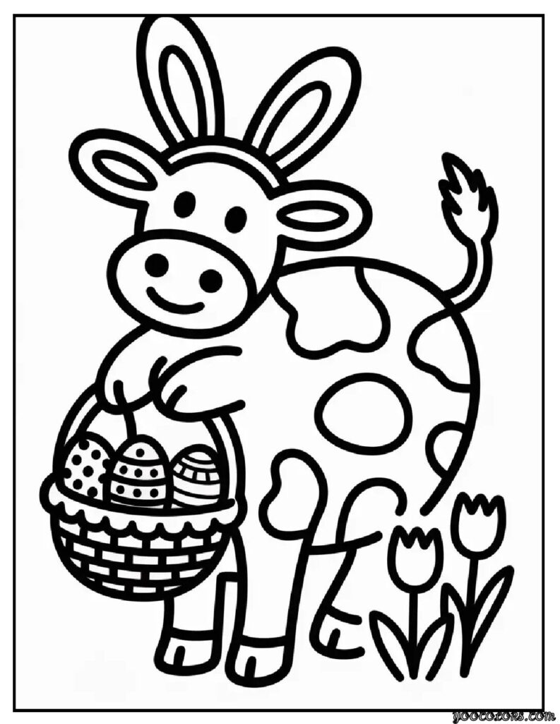 Cow Coloring Pages – Free Printable PDFs For Kids & Adults