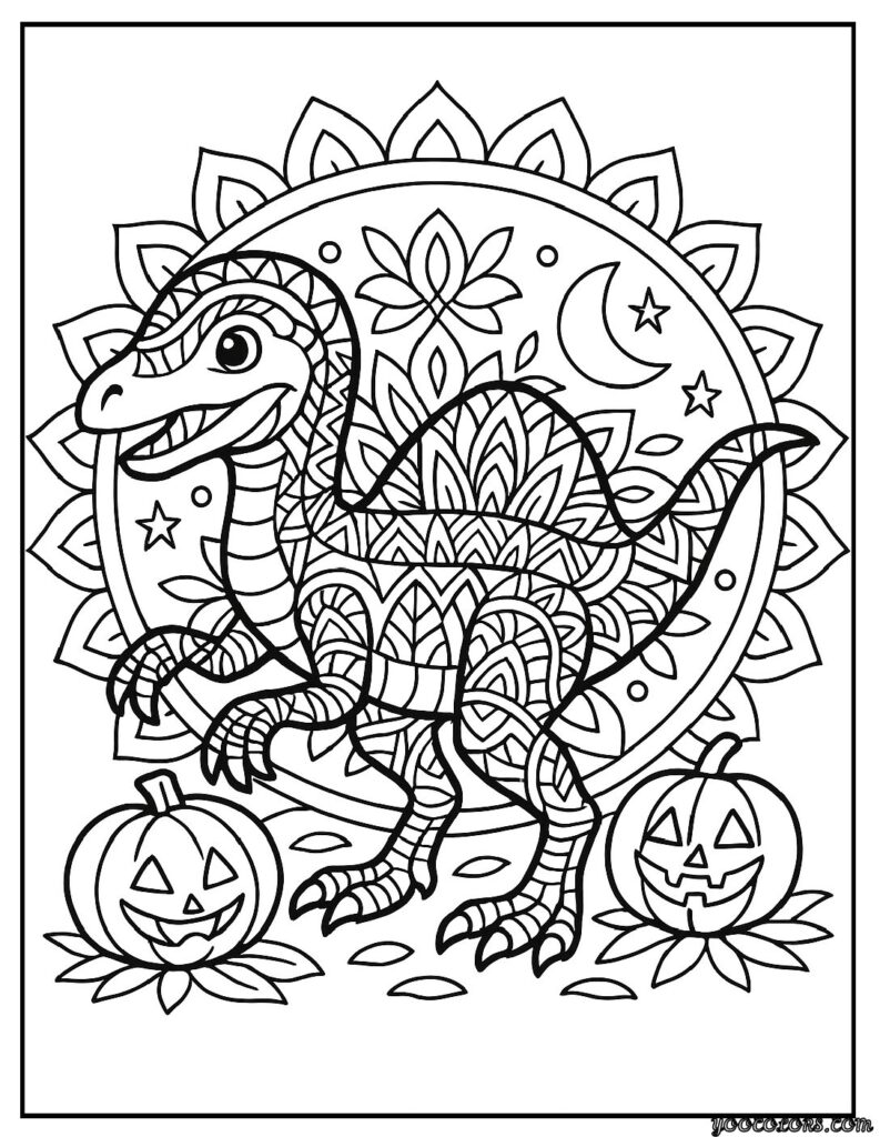 15 Dinosaur Coloring Pages Velociraptor | Free Printable Fun