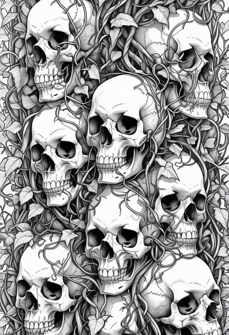 10 Goth Coloring Pages Free Printables Coloring Pages