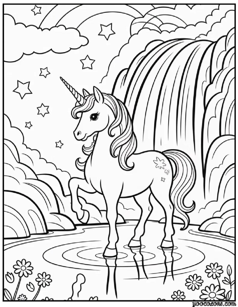 8 Rainbow And Unicorn Coloring Pages – Fun Printable For Kids