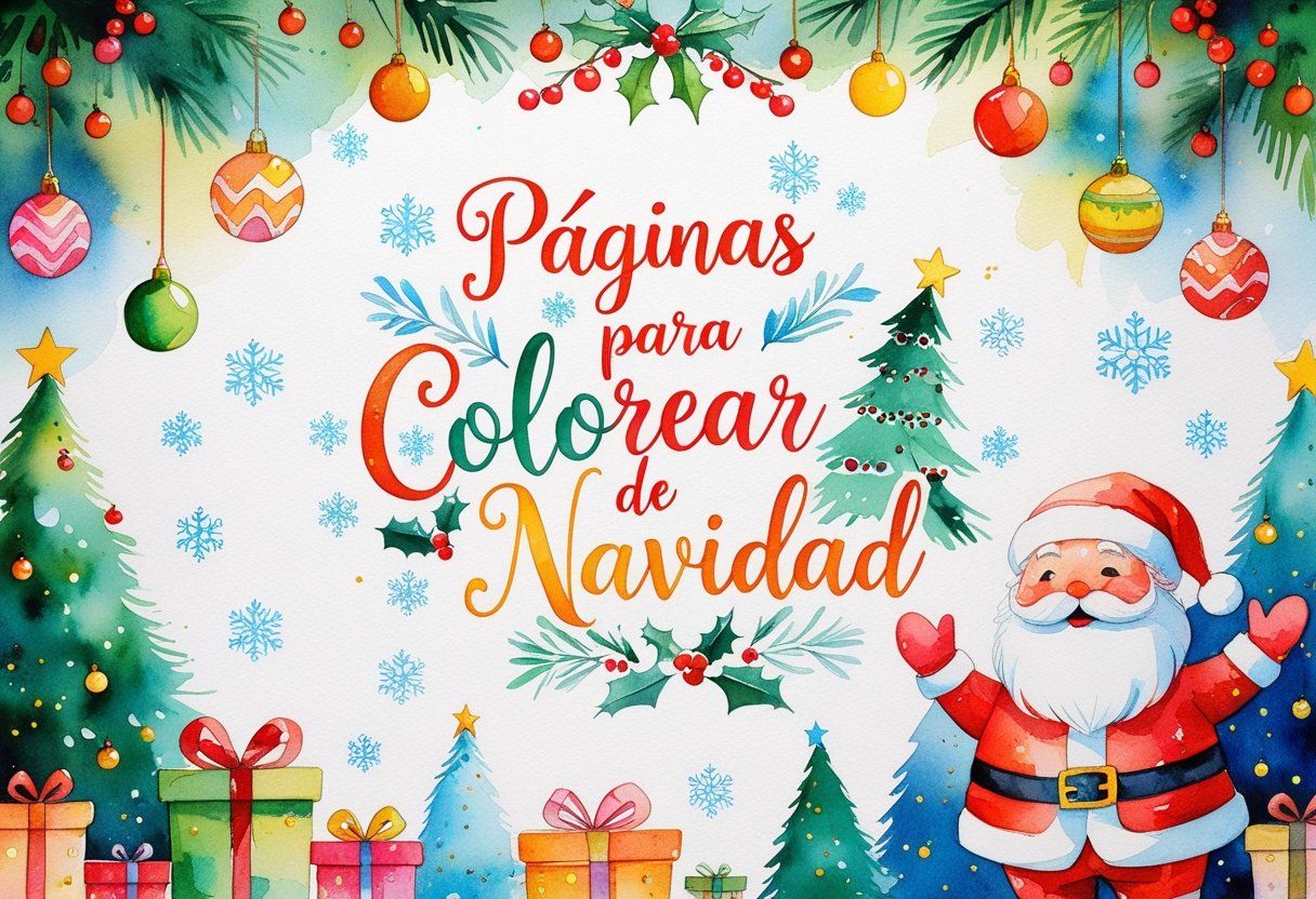 10 Christmas Coloring Pages In Spanish Free Pdf Printables