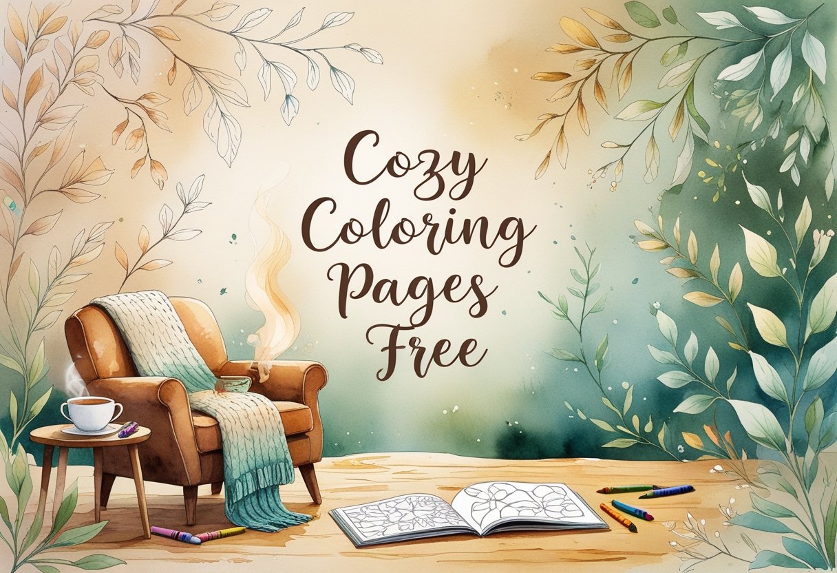 20 Cozy Coloring Pages Free – Free Printable Art