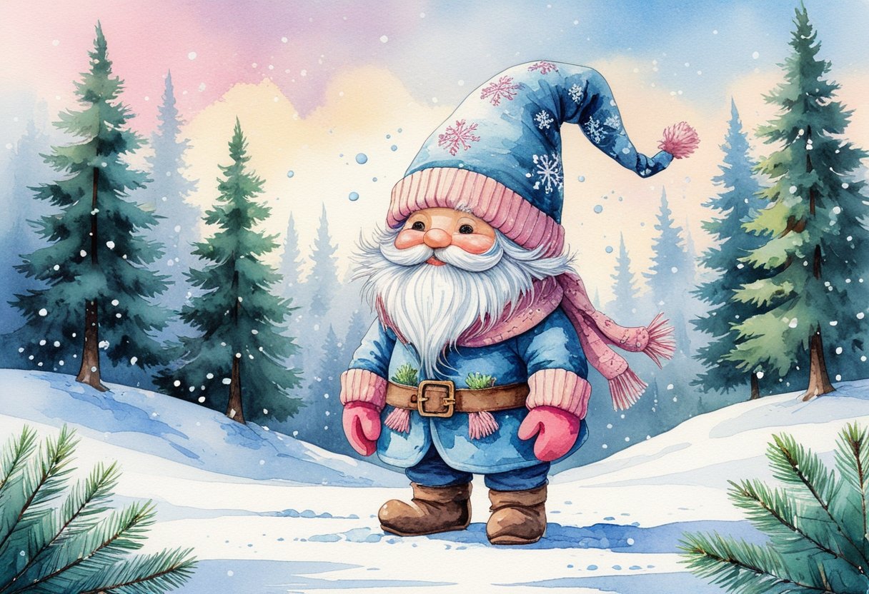 10 Winter Gnome Coloring Pages | Free Printable Gnome Sheets