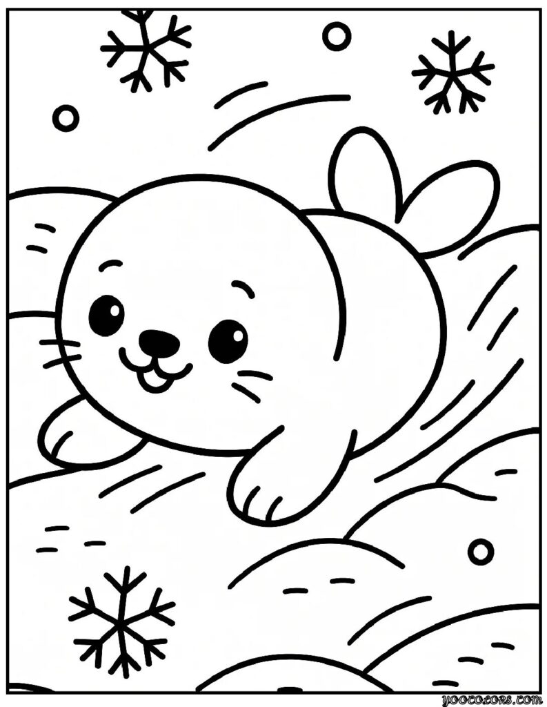 14 Winter Coloring Pages Preschool - Free Printables