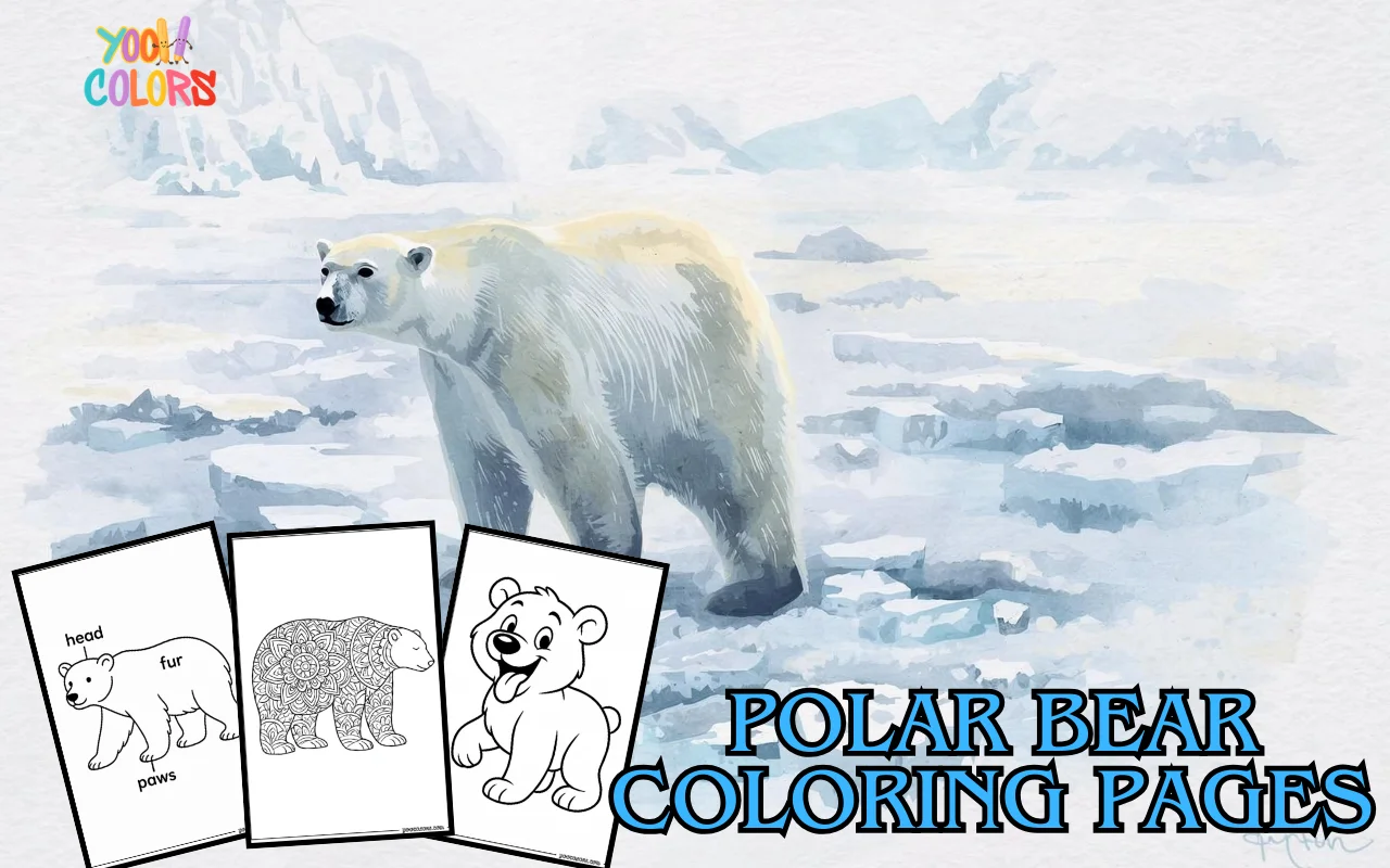 40 Polar Bear Coloring Pages Free Printable PDFs For Kids