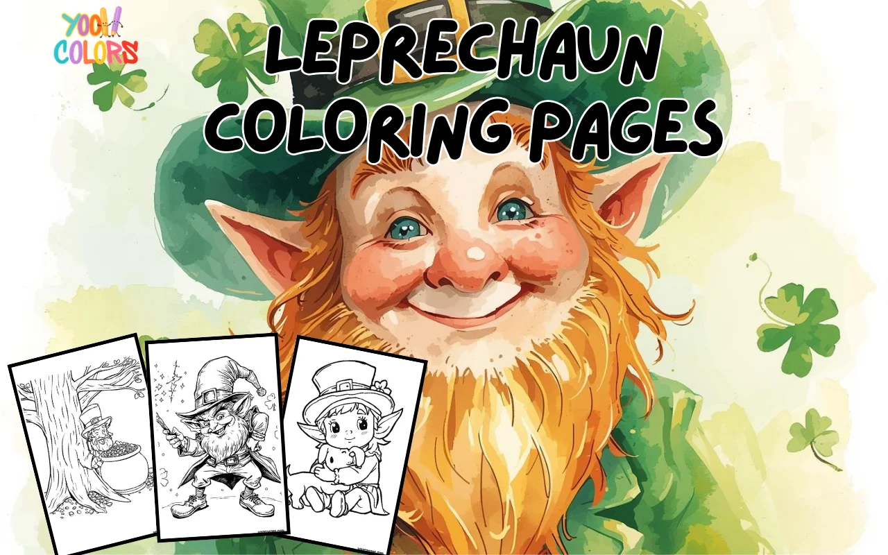 22 Leprechaun Coloring Pages For Kids – Free Printables
