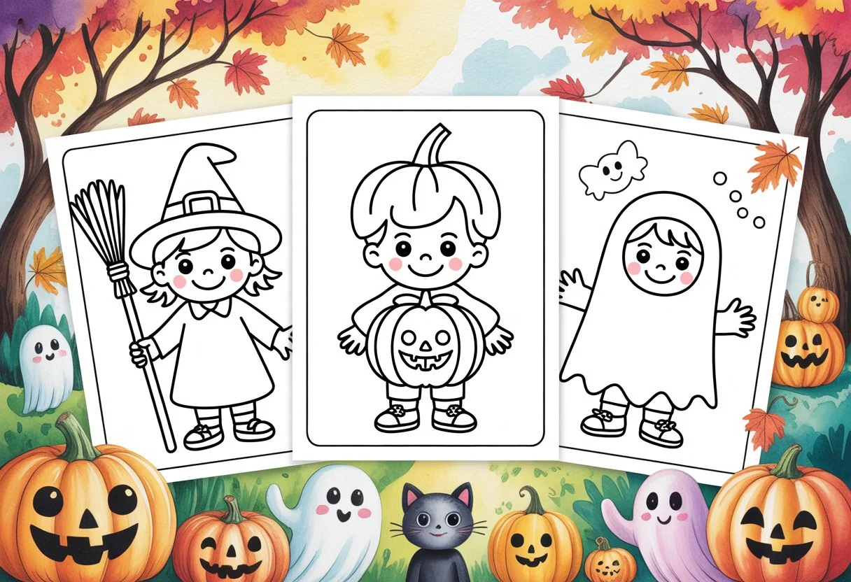 16 Best Halloween Coloring Pages For Kids
