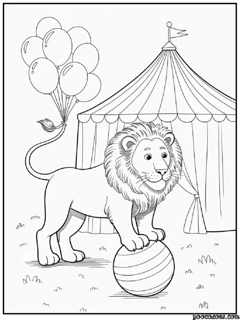 12 Lion Coloring Pages – Printable Fun For Kids & Adults