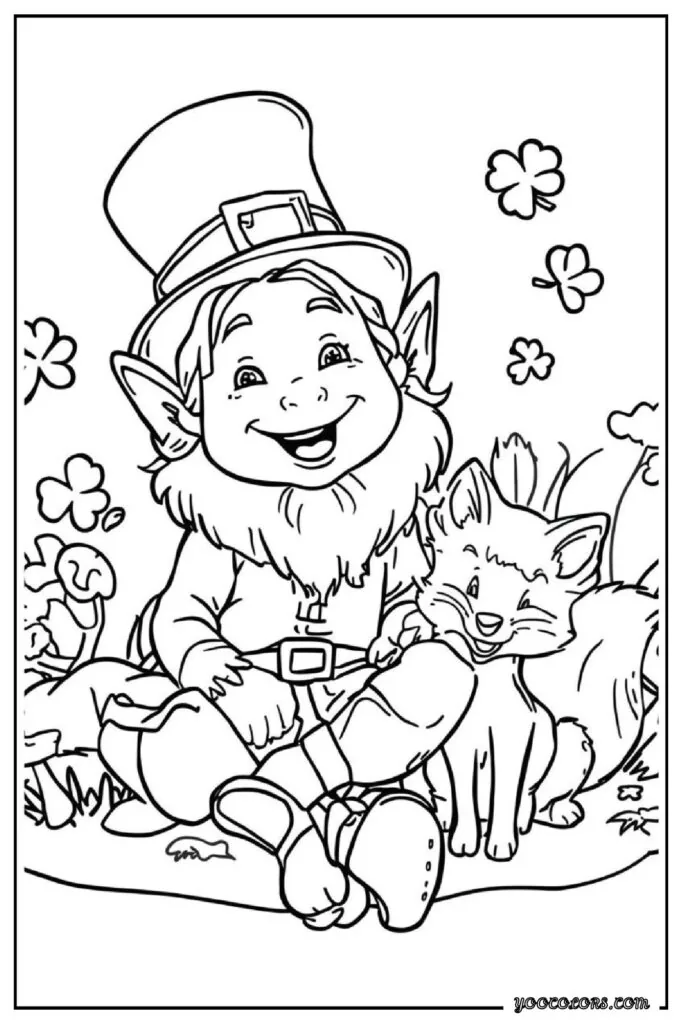 22 Leprechaun Coloring Pages For Kids – Free Printables