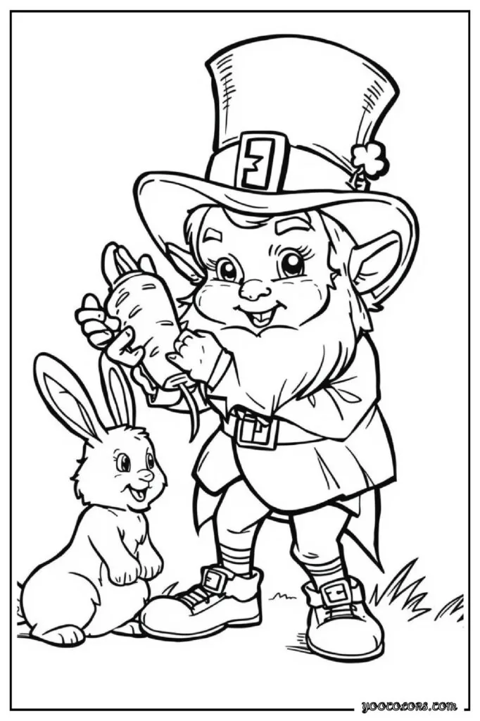 22 Leprechaun Coloring Pages For Kids – Free Printables